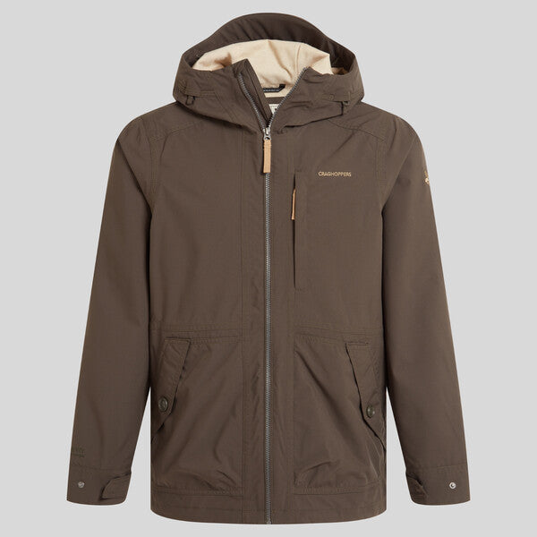 Craghoppers Men's National Trust Fairbrook Waterproof Jacket Woodland ...