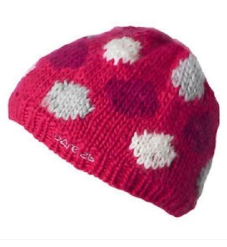 Dare 2b Girl's 'Tumbler' Jem Pink Beanie – Wear It Outdoors